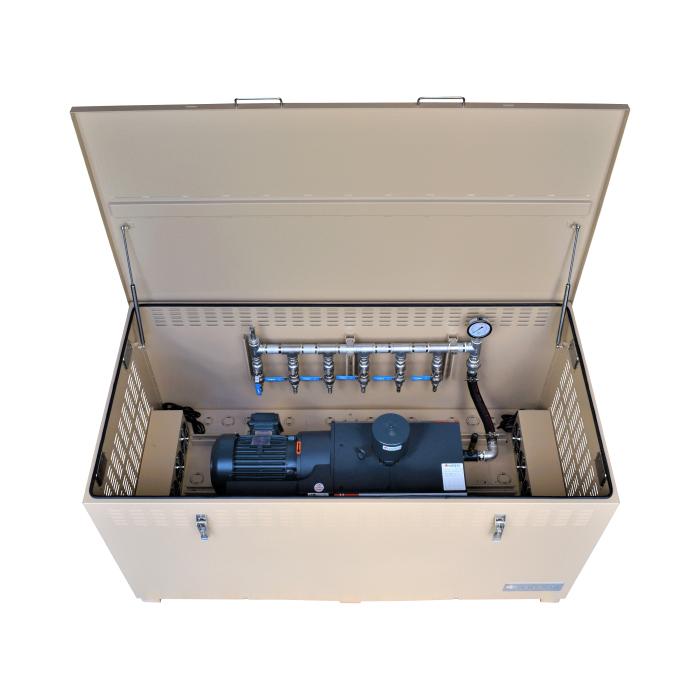 Cabinets and mounting bases for compressors – CanadianPond