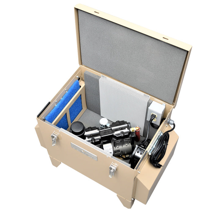 Cabinets and mounting bases for compressors – CanadianPond